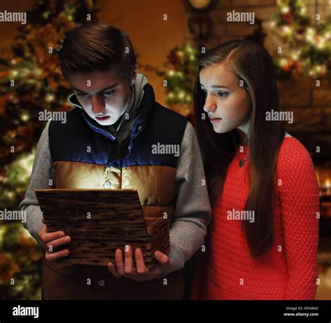 The Messengers Box From Left Luke Hodgson Alyssa Harbaugh 2015