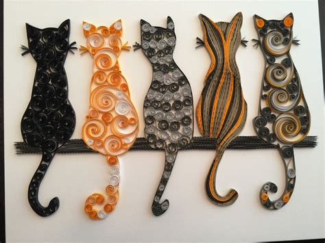 Imagen Relacionada Quilling Paper Craft Quilling Cat Paper Quilling