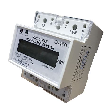 Single Phase Electronic Watt Hour Meter Firstflex