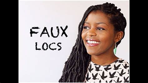 Simple Faux Loc Tutorial Natural Hair Protective Style Misst1806