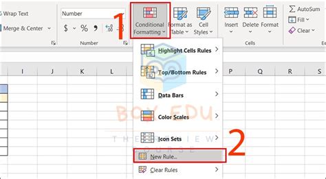phân loại and cách sử dụng conditional formatting trong excel