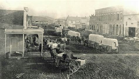 Downtown Bozeman ~1880 Photo Courtesy Gallatin History Museum