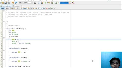 Penggunaan Stack Di Array Youtube