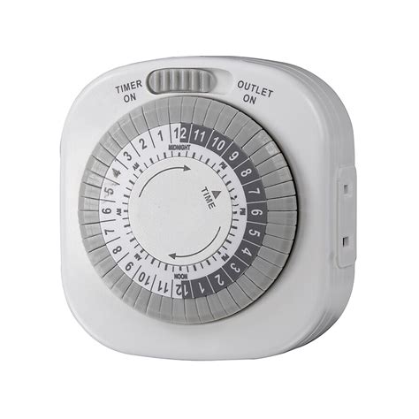 Utilitech 15 Amps Indoor 1 Outlet Programmable Analog Lighting Timer
