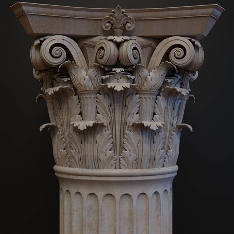Artstation Corinthian Column