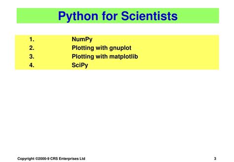 Ppt Python For Scientists Powerpoint Presentation Free Download Id9731179