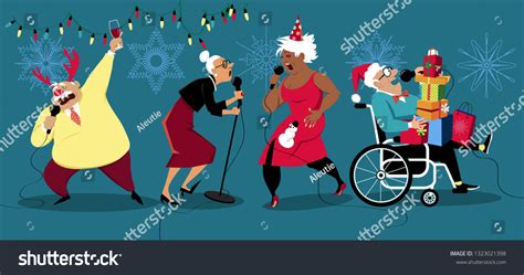 Christmas Karaoke Clip Art