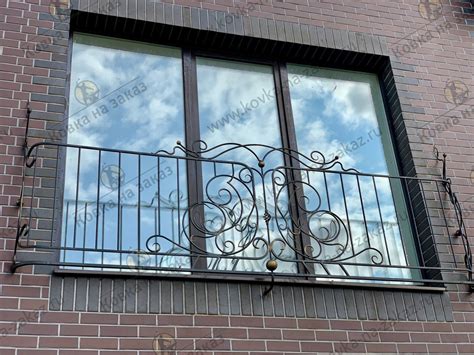 Французский балкон размеры и чертежи