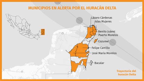 Huracán Delta Cuáles Son Los Municipios De Quintana Roo Y Yucatán En