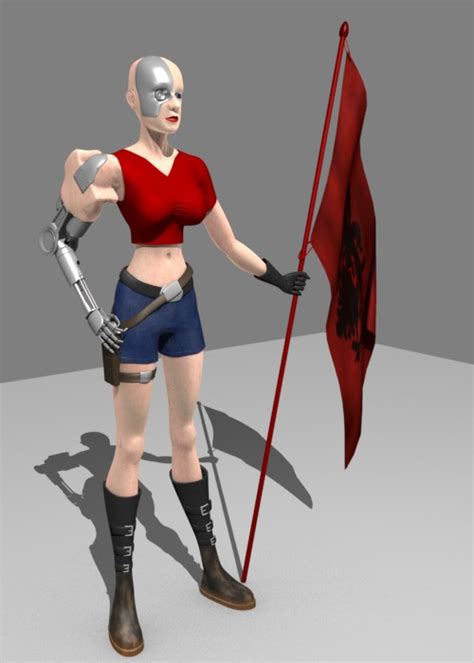 Female Mech Works In Progress Blender Artists Community