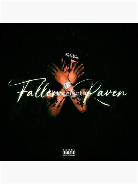 Summrs Fallen Raven Album Sticker For Sale By 4angelgoth4 Redbubble