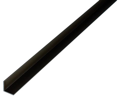 Cornière aluminium couleur bronze anodisée 1000 x 30 x 30 mm