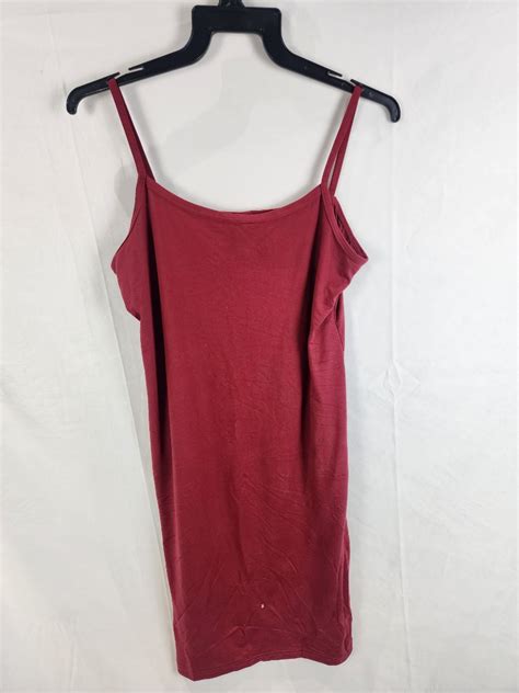 Free Postage Delivery Red Minidress With Strap Womens Fashion