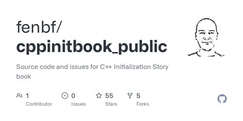 Github Fenbfcppinitbookpublic Source Code And Issues For C