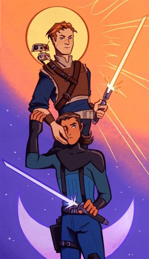 Commission For Maskemane On Twitter Cal Kestis And Kanan Jarrus ☀️