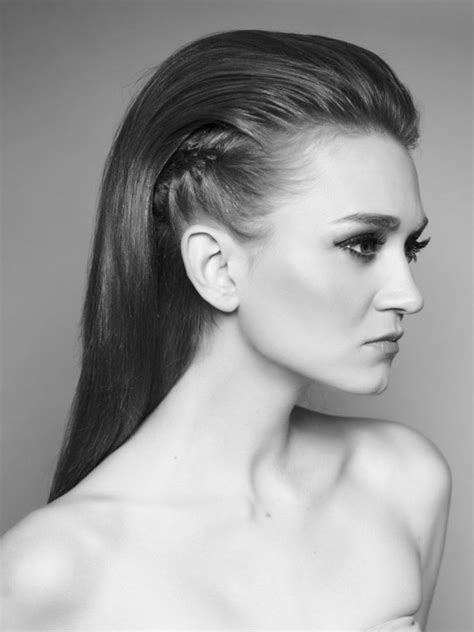 Pin By A L I X H A N A H A N On Beauty Hair Slicked Back Hair Hair