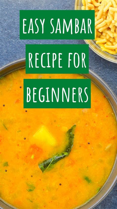 Easy Sambar Recipe Artofit