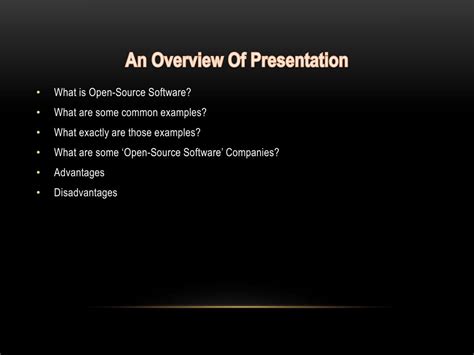 PPT Open Source Software PowerPoint Presentation Free Download ID 1579004