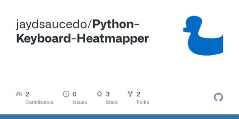 GitHub Jaydsaucedo Python Keyboard Heatmapper