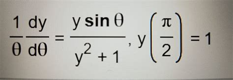 solved type an implicit solution type equation using theta