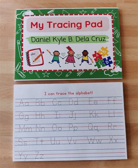Personalized Name Tracing Pad Hobbies And Toys Stationary And Craft