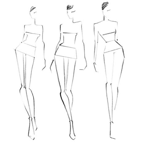 276800 Fashion Croquis Ilustraciones De Stock Gráficos Vectoriales