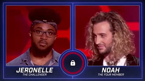 Jeronelle Mcghee Vs Noah Barlass The Four Season 2 E6 Youtube
