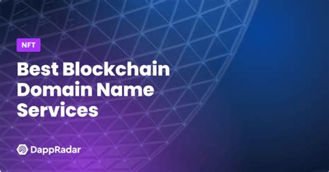 best blockchain domain name services