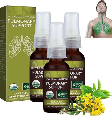 Breathdetox Herbal Lung Cleansing Spray Lung Health Supplement Clears