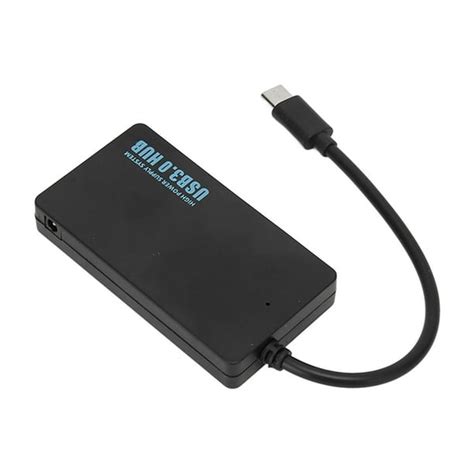 Usb30 Hub 4 Puertos Usb 30 Hub Tipo C Interfaz Ultradelgada Buena
