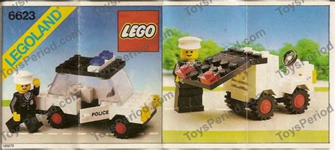 Lego 6623 Police Car Instructions And Parts List