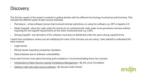 Endjin ISO IEC 5230 Conformance Case Study PPT