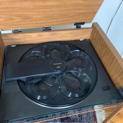 Technics Stereo Cabinet With Multi Compact Disc Player EstateSales Org