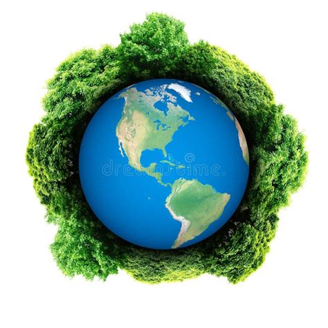 回收与树和地球的商标 Eco地球与回收标志 与与树的生态行星 接地eco 库存例证 插画 包括有 图标 对象 48605307