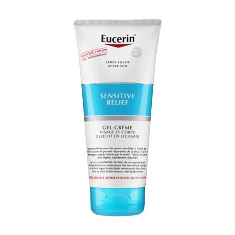 Гель-крем после загара для лица и тела Eucerin Sensitive Relief Gel ...