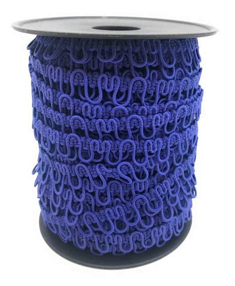 Amethyst Blue Adjacent Elastic Bridal Button Loops Button Loops
