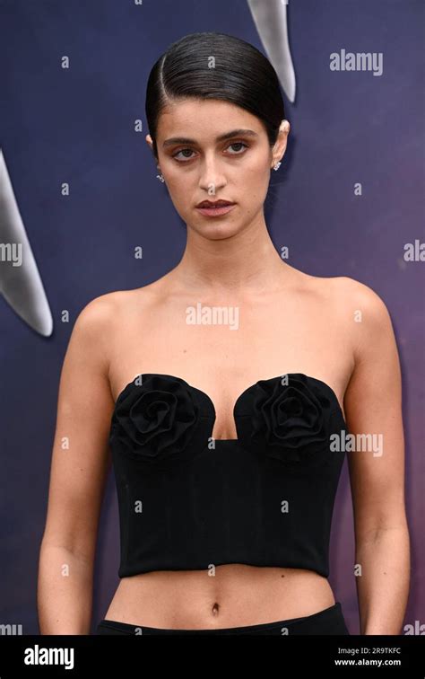 London Uk 28th June 2023 Anya Chalotra At The Witcher Season 3 Uk