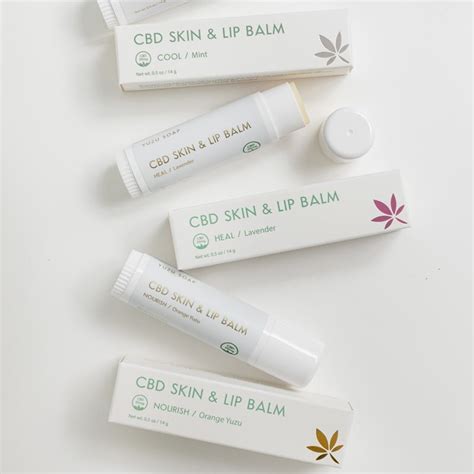 Cbd Skin And Lip Balm 50mg Yuzu Soap