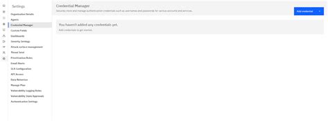 Configuring Snyk Credentials Using Credential Manager Strobes