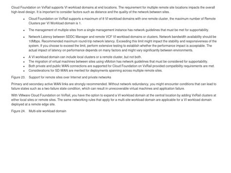 Remote Edge Site Considerations Vmware Cloud Foundation 5 2 On Vxrail Planning And Prep Guide