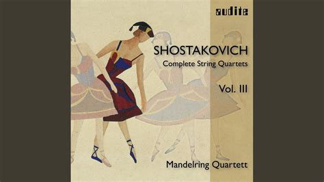 String Quartet No 7 In F Sharp Minor Op 108 I Allegretto YouTube