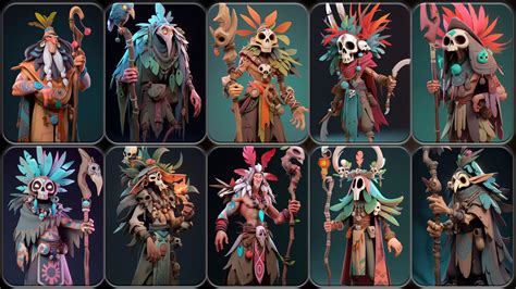 Artstation 4000 Stylized Rpg Classes Reference Pack Mega Bundle