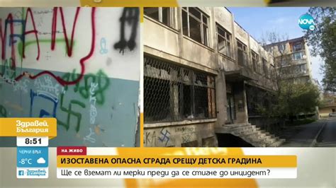 Посегателства срещу сграда в близост до детска градина Здравей България 20 04 2022 Youtube
