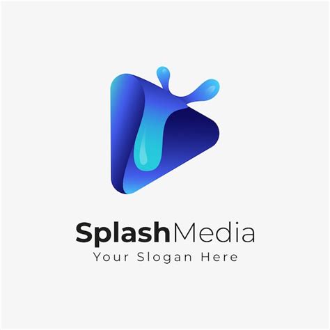 Premium Vector Digital Media Logo Illustration With Color Graient Style