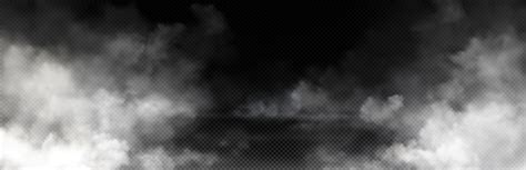 색 연기 구름과 오버레이 효과 무료 벡터