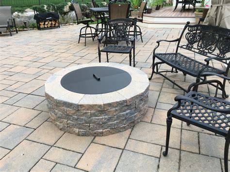 Round Fire Pit Covers Pittopper