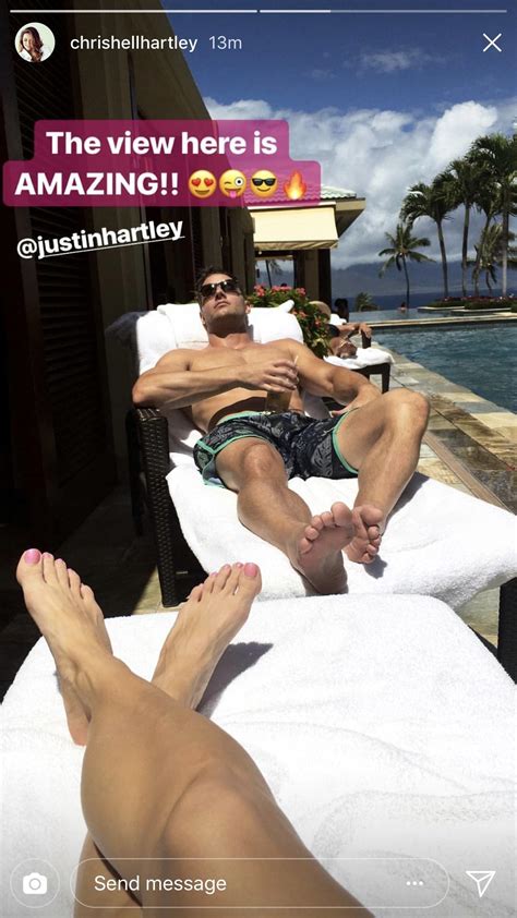 Justin Hartleys Feet