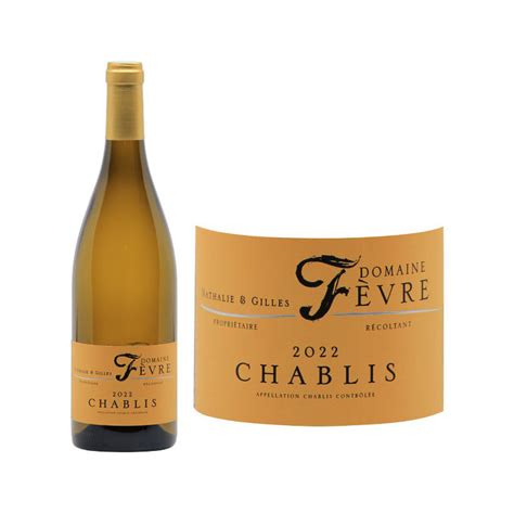 Chablis 2022 Nathalie And Gilles Fèvre Chablisien White Wine