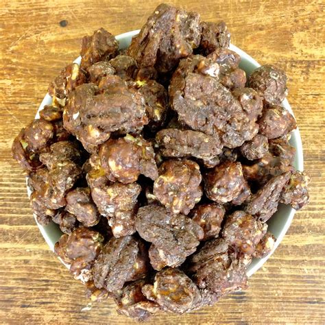 Pop N Cream Dark Chocolate Pecan Popcorn By The Bag