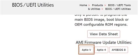 FWA VC FWA VC BIOS UEFI Flash Method By AMI Flashing Utility AfuEfix Efi Advantech